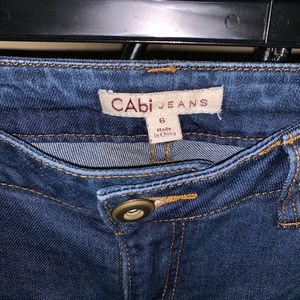 CAbi | Jeans | Cabi Denim Slim Boyfriend Cut Jean Dark Washsz 8 | Poshmark